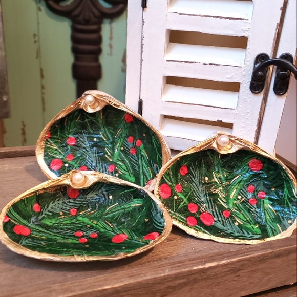 Accents | Decoupage Clam Shell | Poshmark